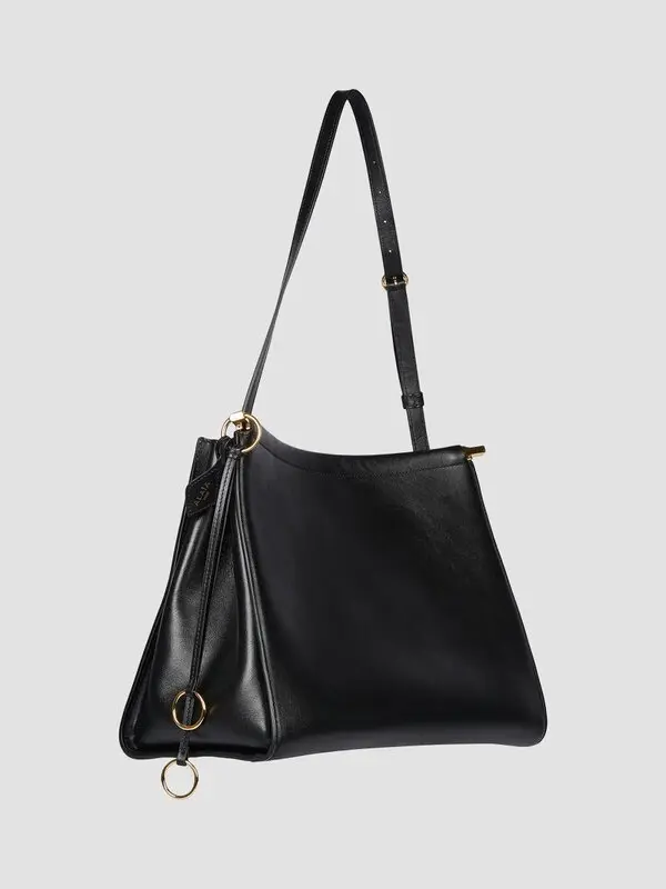 Alaïa Medium Square Leather Shoulder Bag