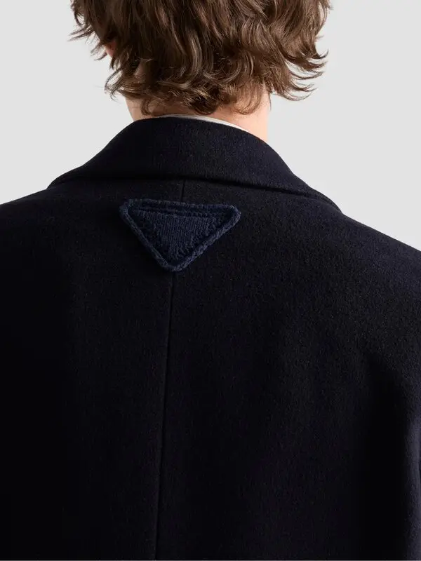 Prada Single-breasted Wool And Cashmere Coat