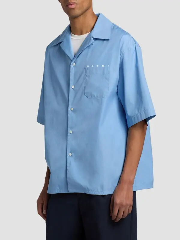 Marni Cotton Poplin Bowling Shirt