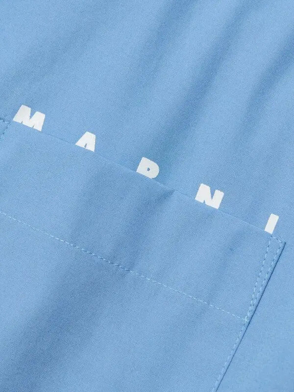 Marni Cotton Poplin Bowling Shirt