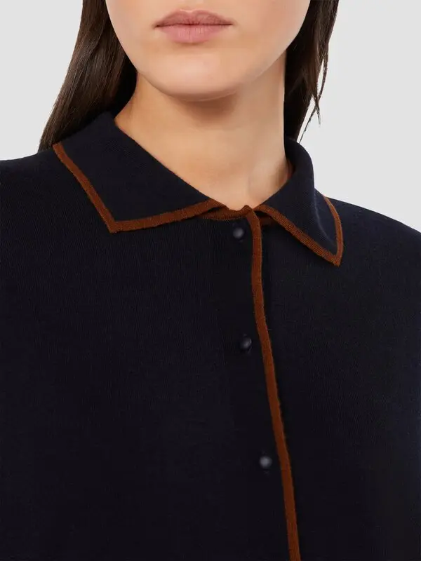 Max Mara Wool And Silk Yarn Cardigan