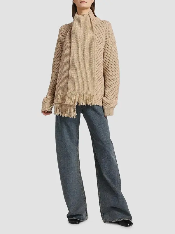 MAISON MARGIELA Cotton Wide-leg Jeans