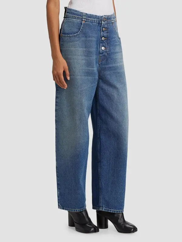 MAISON MARGIELA High-rise Straight-leg Jeans