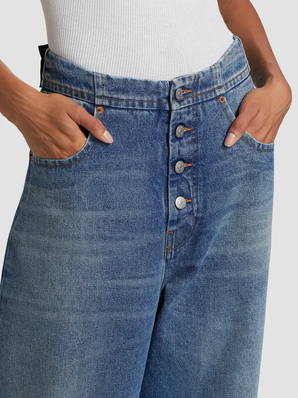 MAISON MARGIELA High-rise Straight-leg Jeans
