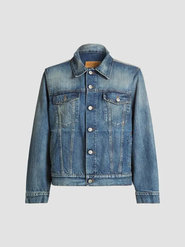 MAISON MARGIELA Denim Button-front Jacket