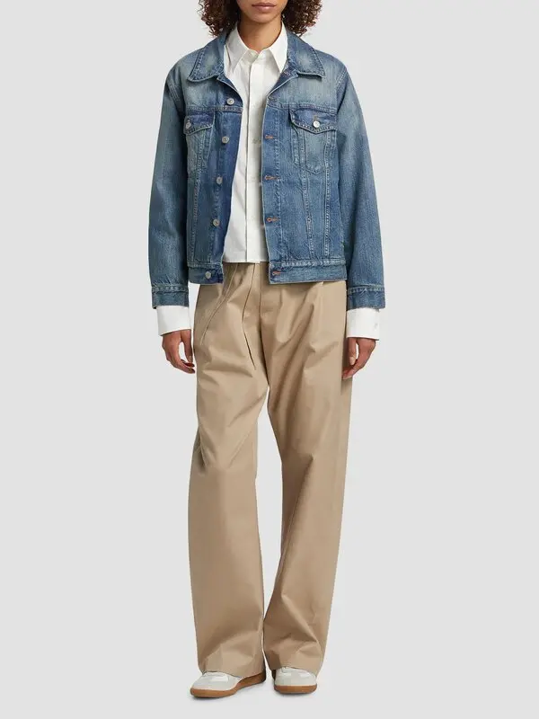 MAISON MARGIELA Denim Button-front Jacket
