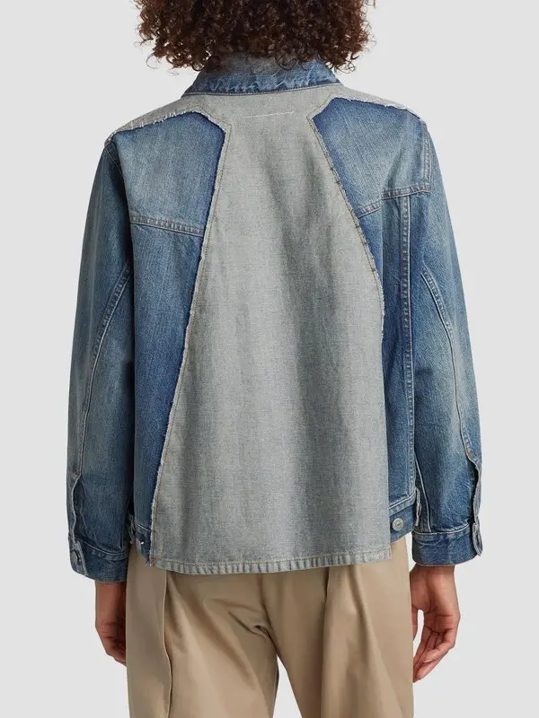 MAISON MARGIELA Denim Button-front Jacket