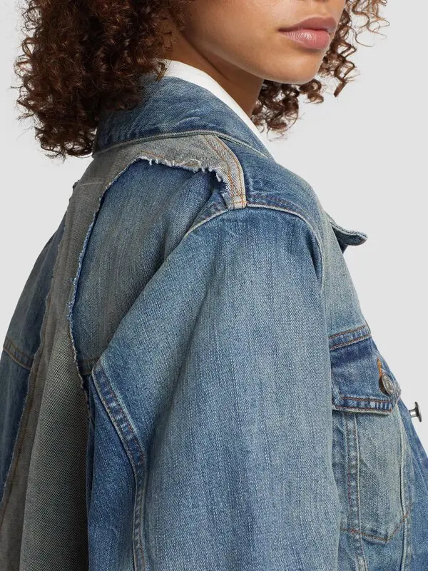 MAISON MARGIELA Denim Button-front Jacket