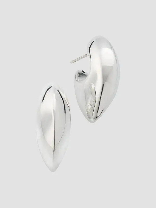 Bottega Veneta Candy Claw Earrings - Silver