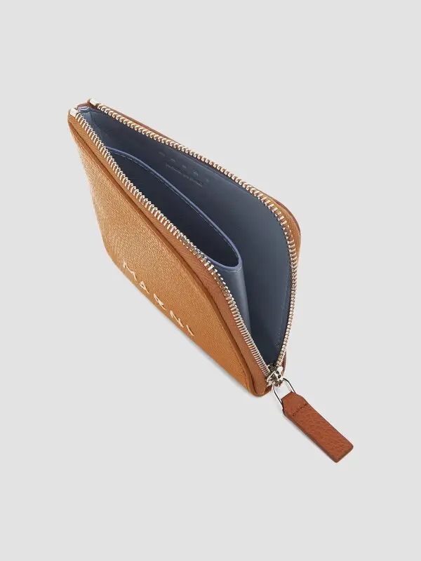 Marni Zip Around Leather Wallet