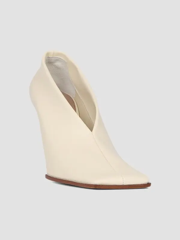 Alaïa 90mm Leather Square-toe Pumps