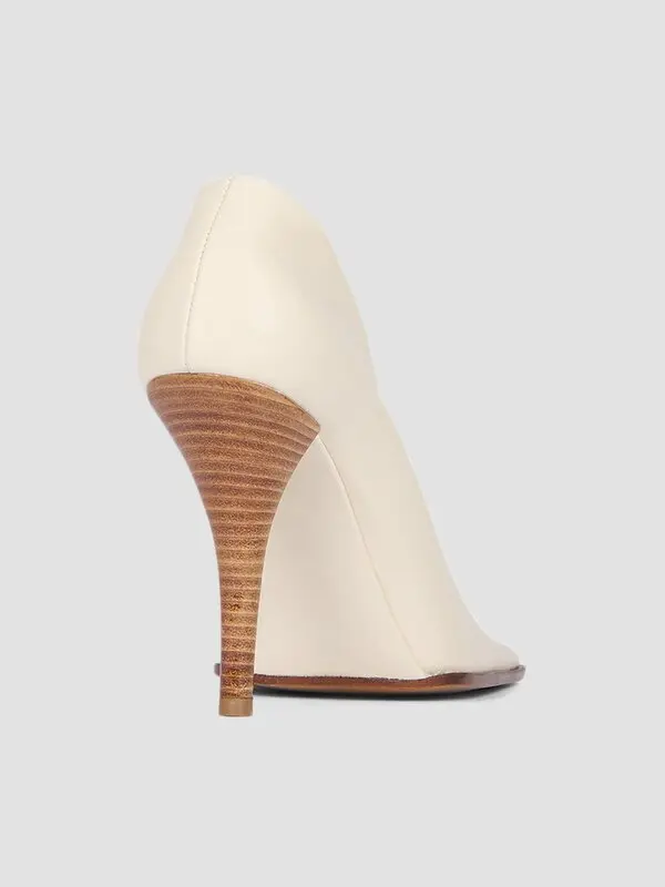 Alaïa 90mm Leather Square-toe Pumps
