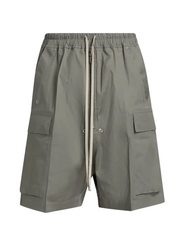 Rick Owens Cargobela Stretch-cotton Shorts