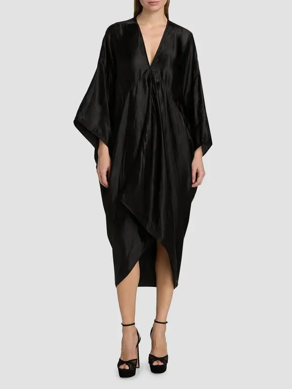 Rick Owens Tommykite Satin Tunic