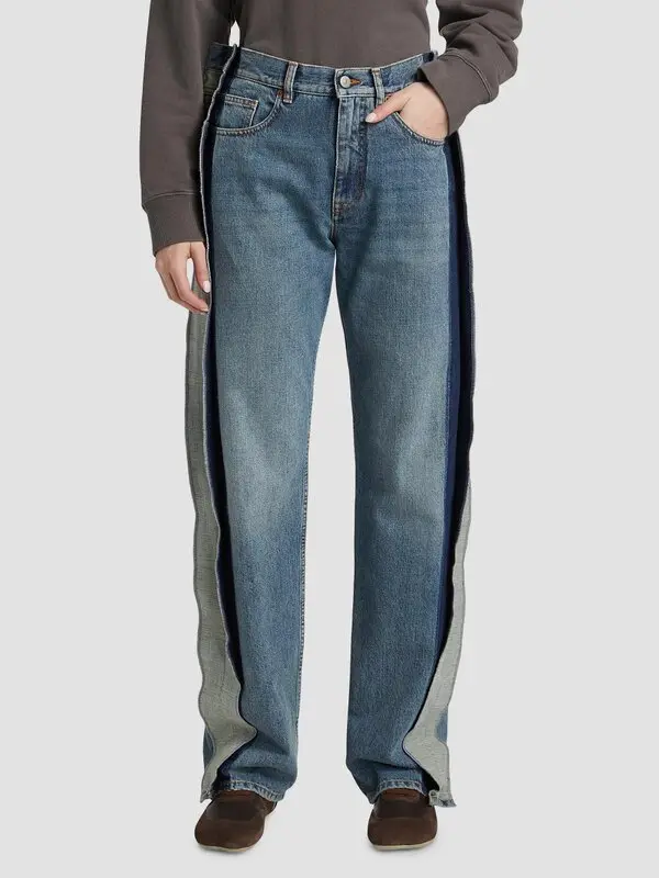 MAISON MARGIELA Straight-leg Paneled Jeans