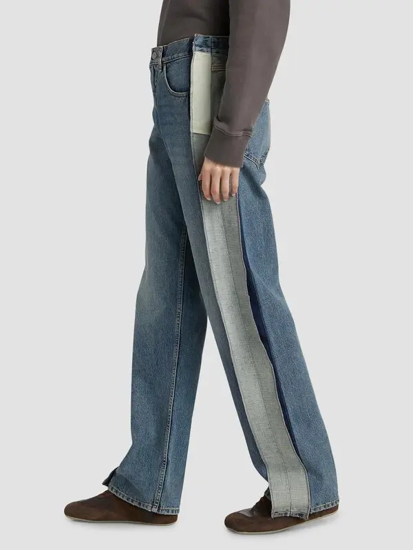 MAISON MARGIELA Straight-leg Paneled Jeans