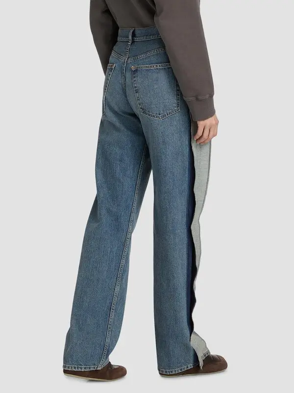 MAISON MARGIELA Straight-leg Paneled Jeans