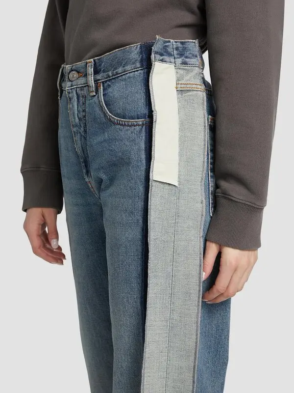 MAISON MARGIELA Straight-leg Paneled Jeans