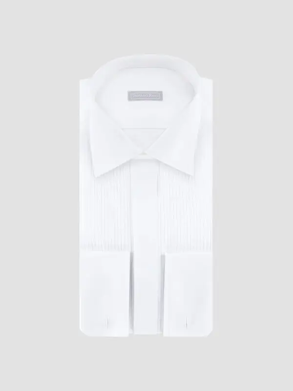 Stefano Ricci Cotton Tuxedo Shirt