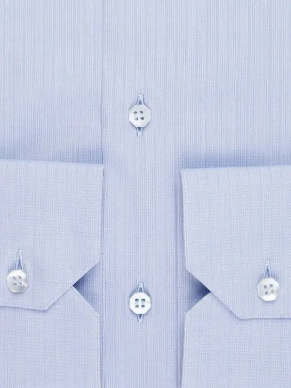 Stefano Ricci Refined Classic Dress Shirt - Blue