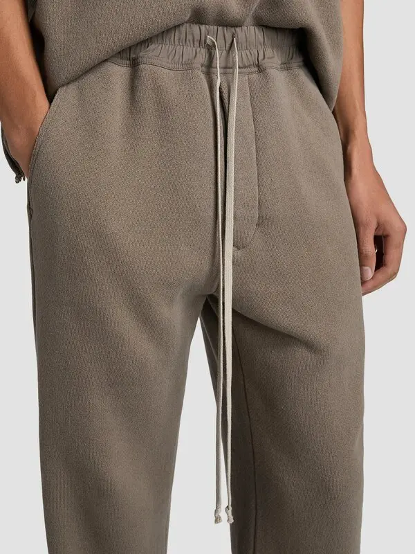 Rick Owens Dietrich Cotton Wide-leg Pants