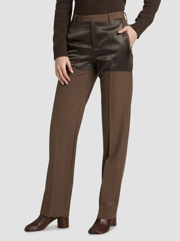 MAISON MARGIELA Two-tone Pants