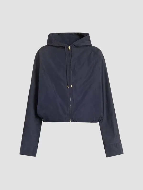 Alaïa Hooded Windbreaker Jacket