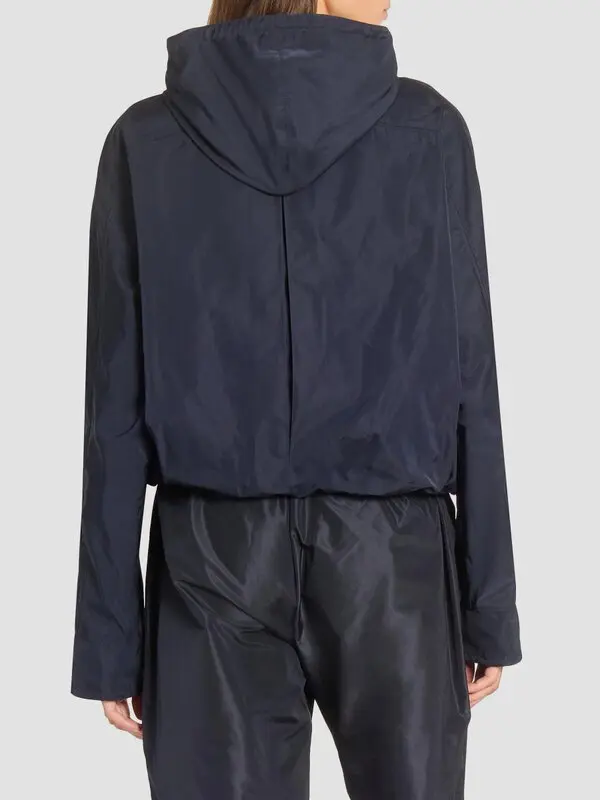 Alaïa Hooded Windbreaker Jacket