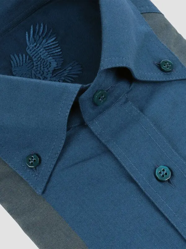 Stefano Ricci Dress Shirt With Embroidered Eagle