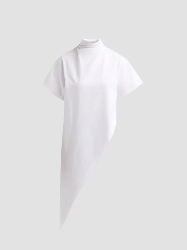 Alaïa Triangle Cotton Jersey T-shirt