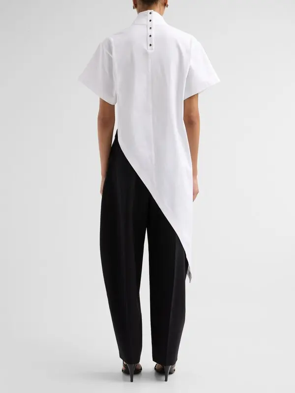 Alaïa Triangle Cotton Jersey T-shirt