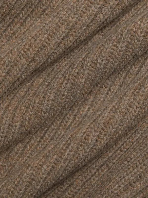 MAISON MARGIELA Crewneck Wool-blend Mini-sweaterdress