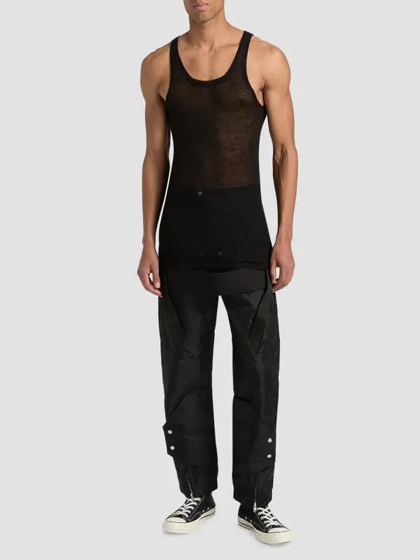Rick Owens Maglia Cashmere Knit Tank