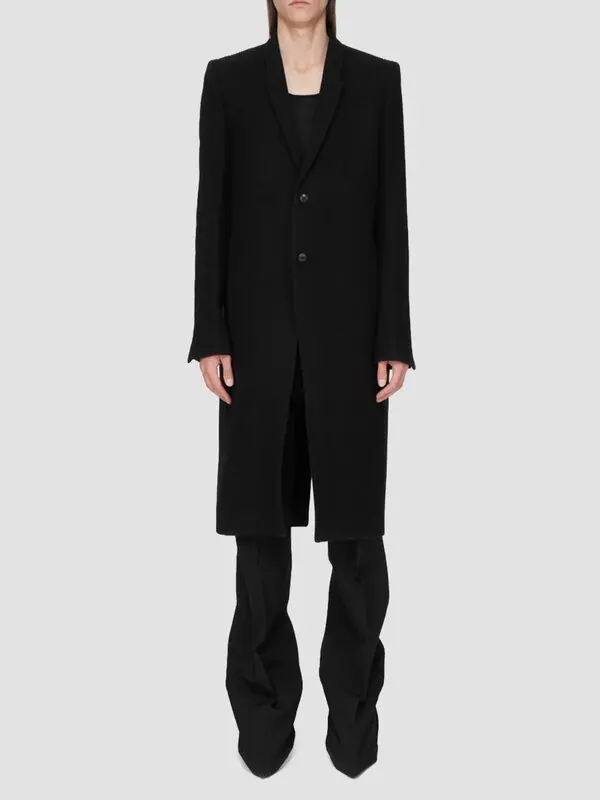 Rick Owens Concordian New Wool Coat