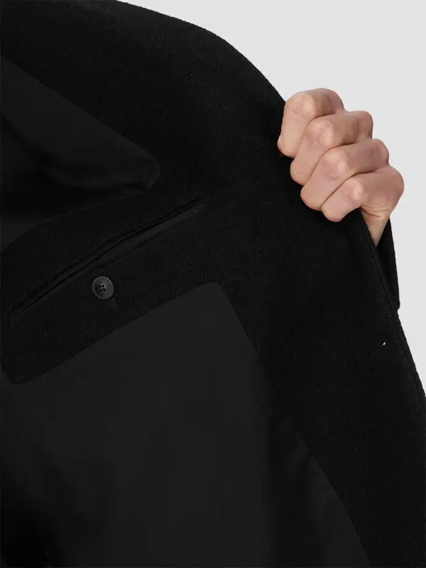 Rick Owens Concordian New Wool Coat