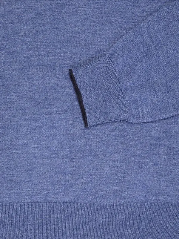 Stefano Ricci Polo Sweater - Blue