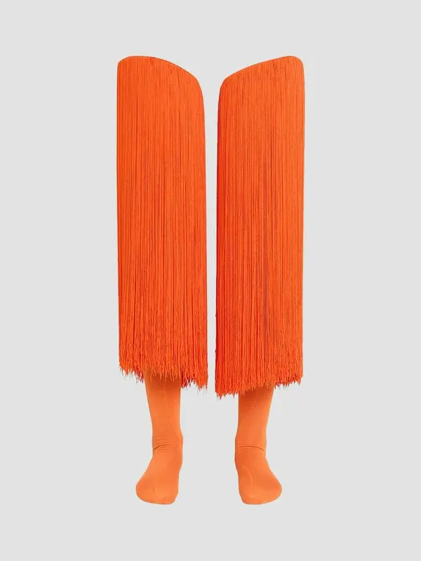 Alaïa Fringed High Socks