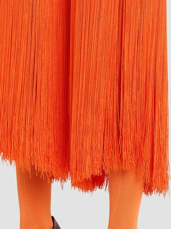 Alaïa Fringed High Socks