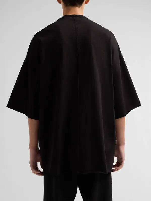 Rick Owens Tommy Oversized Cotton Crewneck T-shirt