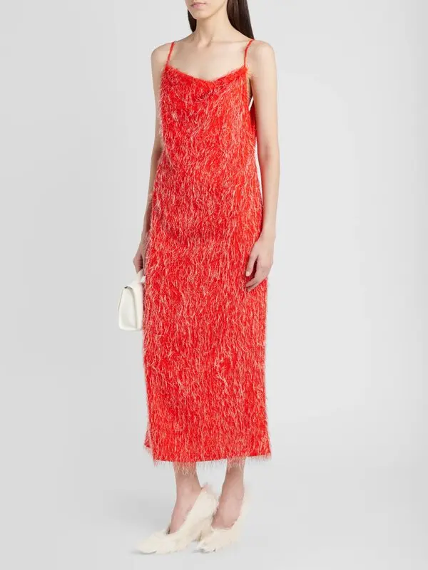 Bottega Veneta Fil Coupé Midi Dress