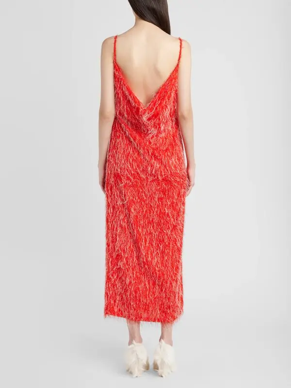 Bottega Veneta Fil Coupé Midi Dress
