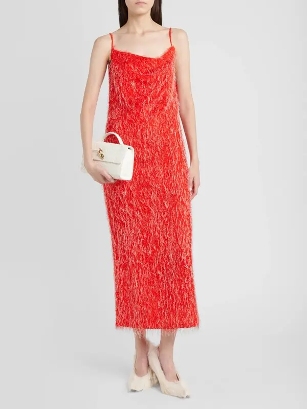 Bottega Veneta Fil Coupé Midi Dress