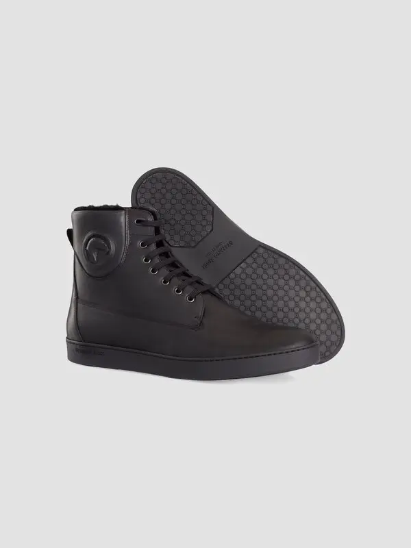 Stefano Ricci Calfskin Leather Boots