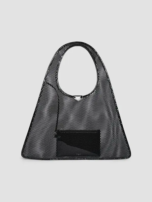 Alaïa One Piece Mesh Hobo Bag