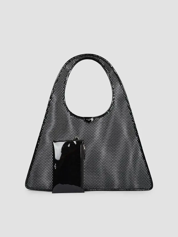 Alaïa One Piece Mesh Hobo Bag