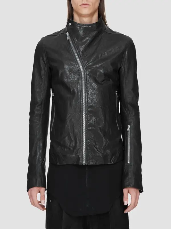Rick Owens Release Leather Jacket