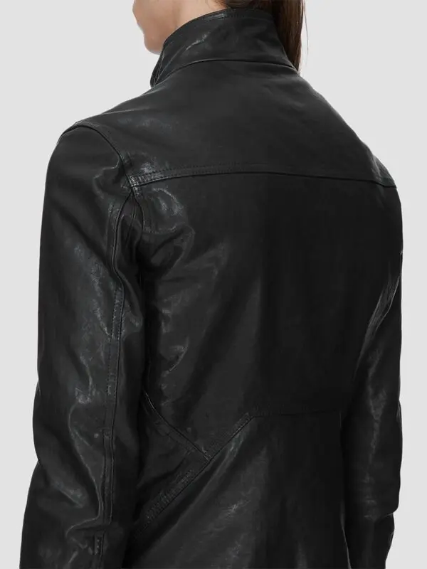 Rick Owens Release Leather Jacket