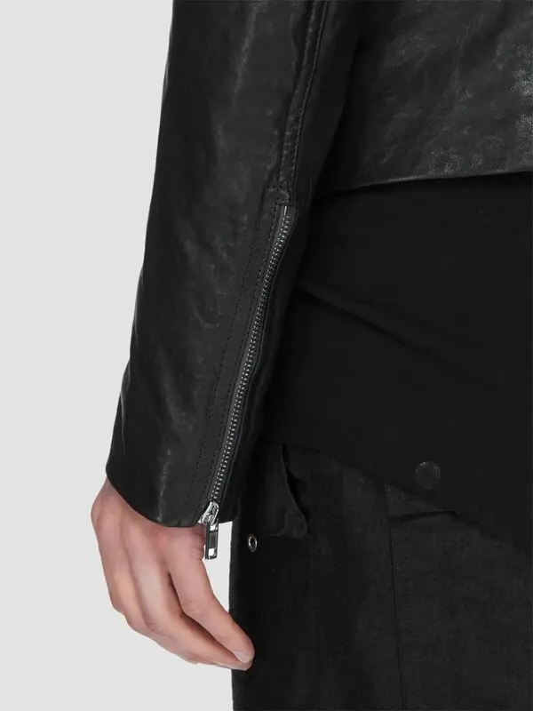 Rick Owens Release Leather Jacket