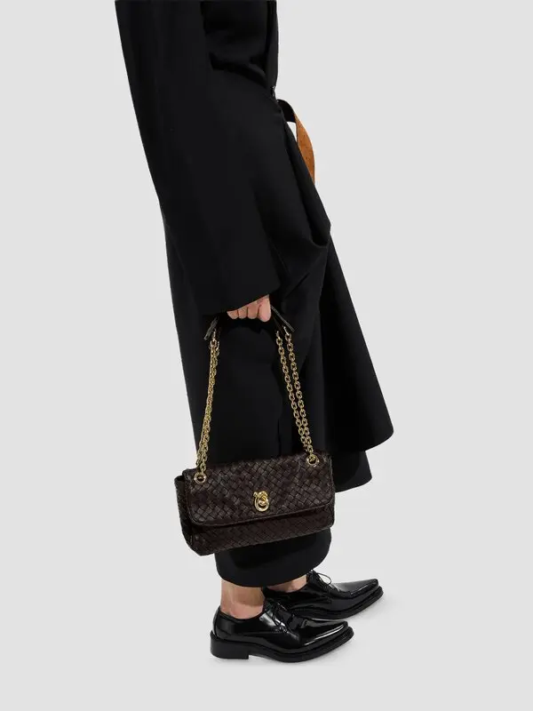 Bottega Veneta Madison Leather Chain Shoulder Bag