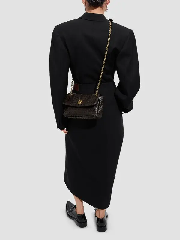 Bottega Veneta Madison Leather Chain Shoulder Bag